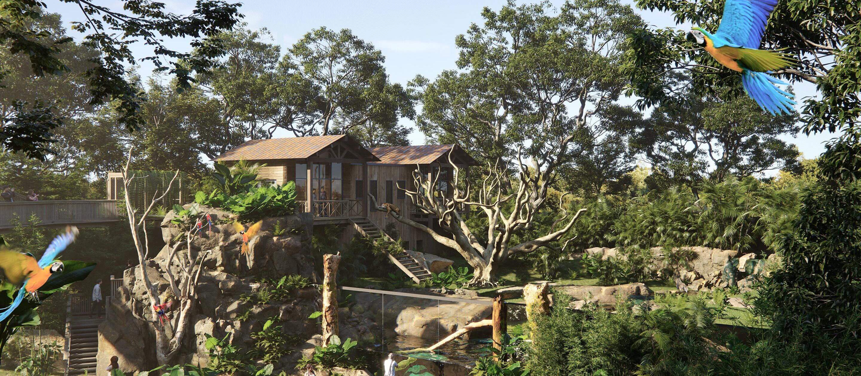 Parrot World : Zoo & Parc Animalier Immersif à 30 min de Paris